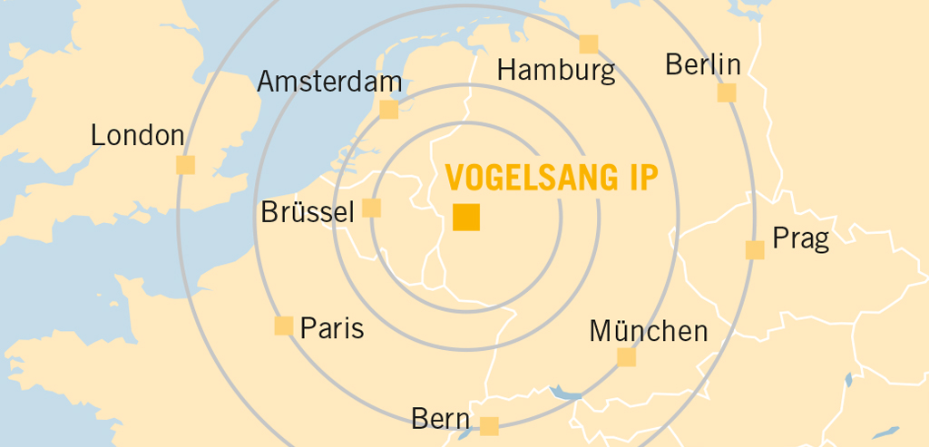 Region und Umgebung - Vogelsang IP – Internationaler Platz